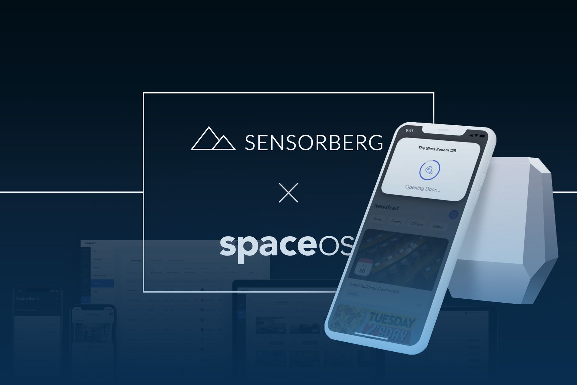 Digital access rights: PropTech's Sensorberg and spaceOS enter into cooperation | Sensorberg